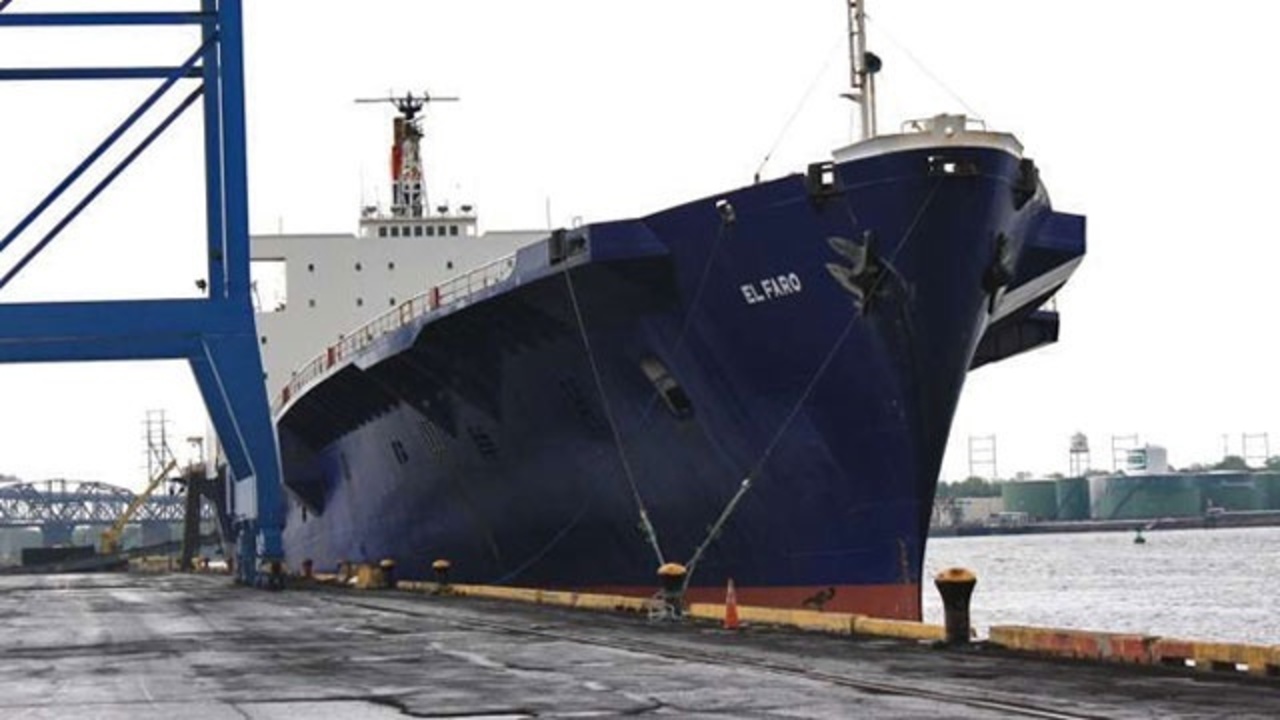 Timeline of El Faro's last voyage