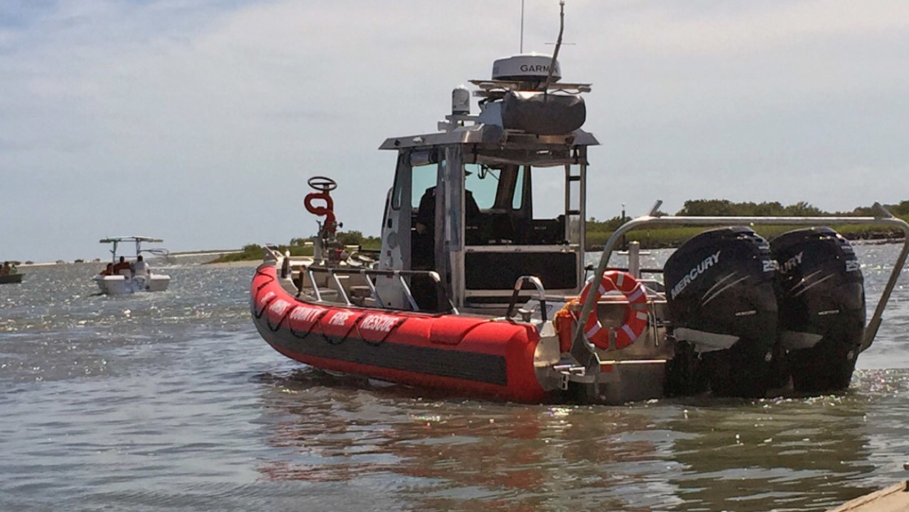 St. Johns County firefighters debut rescue vessel