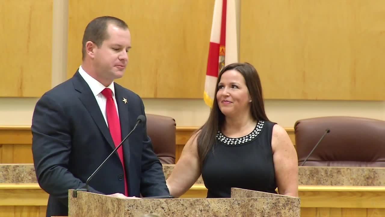 Gator DeLoach sworn in as Putnam County sheriff