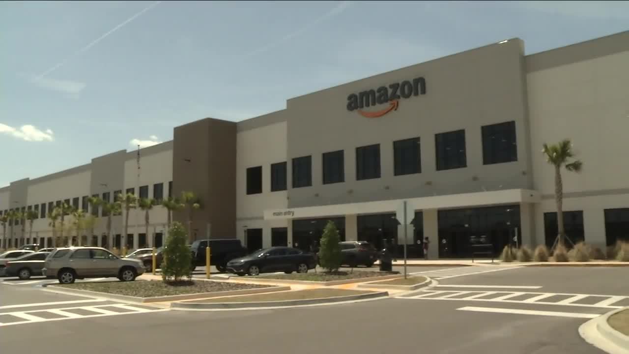 Go inside Amazon's newest fulfillment center in Jacksonville