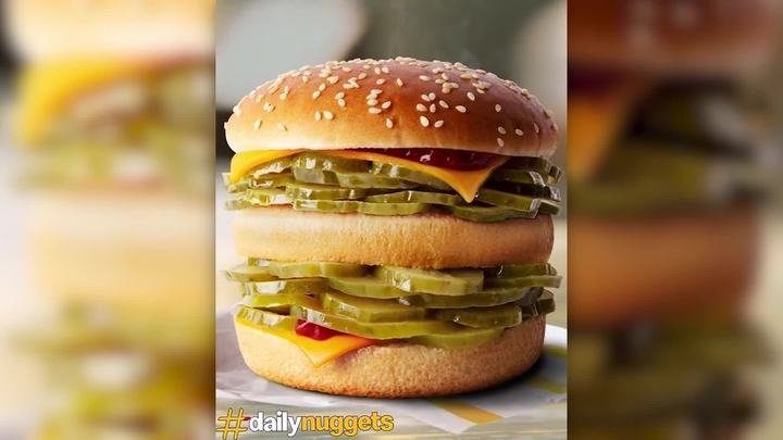 McDonald's unveils 'McPickle' for April Fool's Day